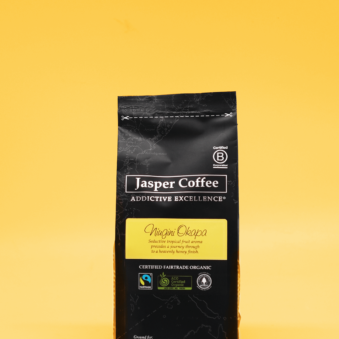 Niugini Okapa Fairtrade Organic Coffee Beans | Jasper Coffee