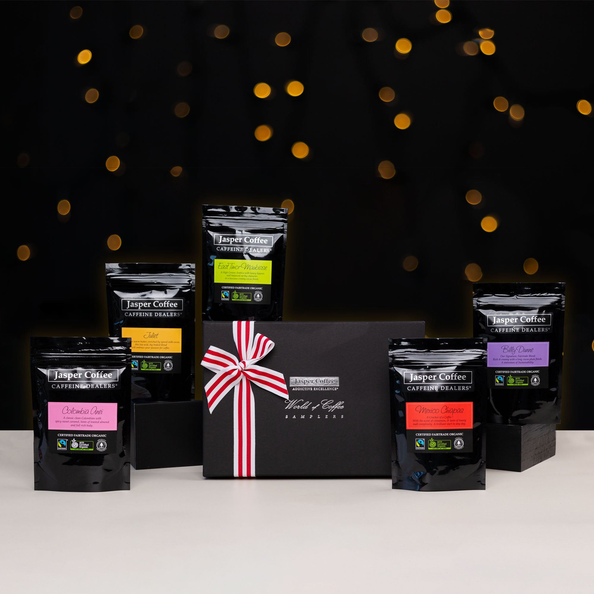 World of Coffee Sampler Pack Coffee Beans | Jasper Coffee